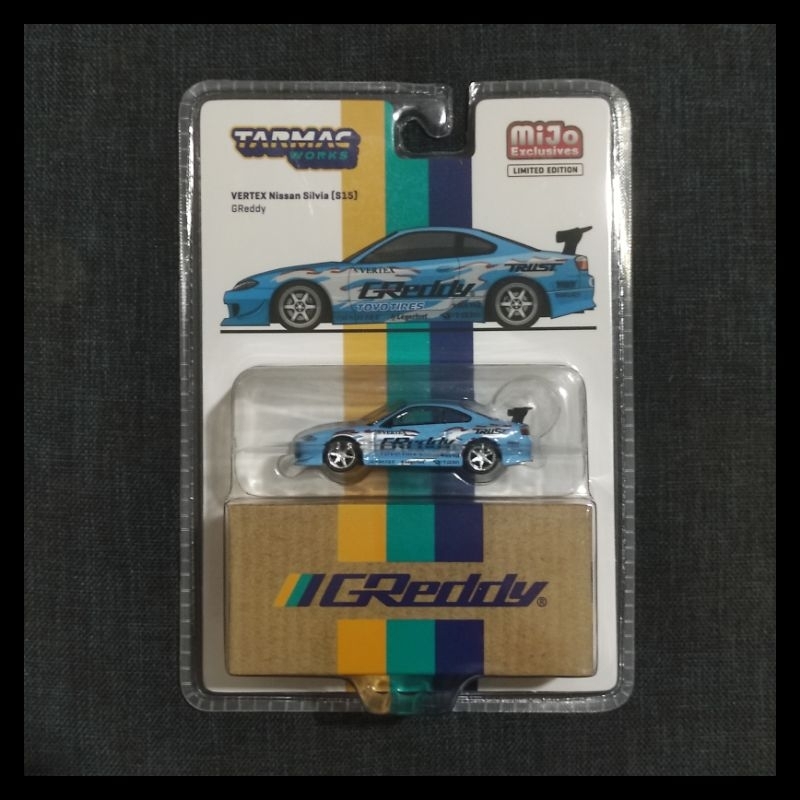 Jual TARMAC Work VERTEX NISSAN SILVIA S15 GREDDY warna biru ban karet ...