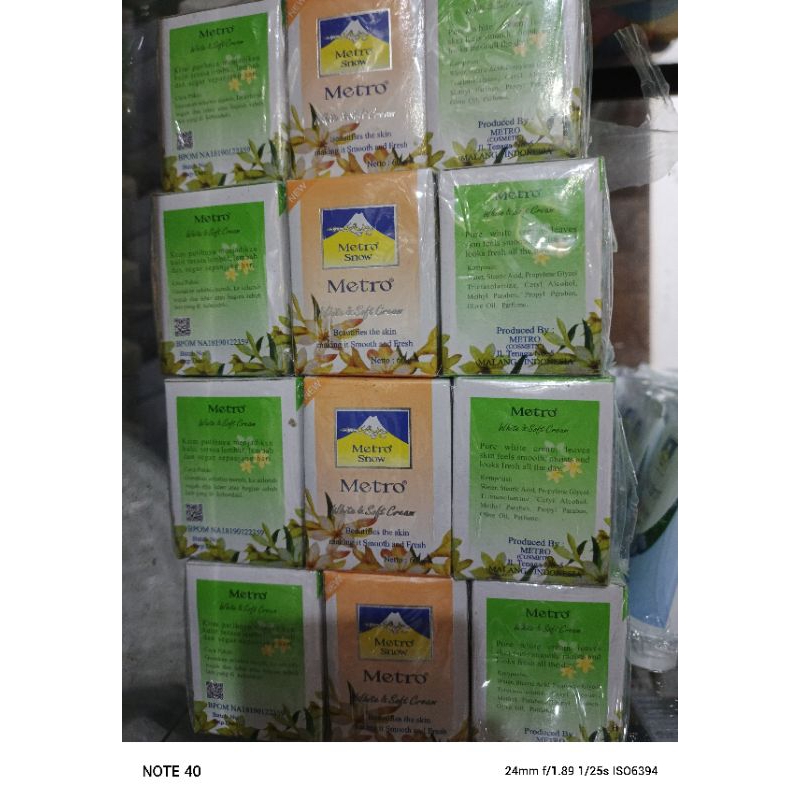 Jual ( 1 slop isi 6) Bedak metro kotak | Shopee Indonesia