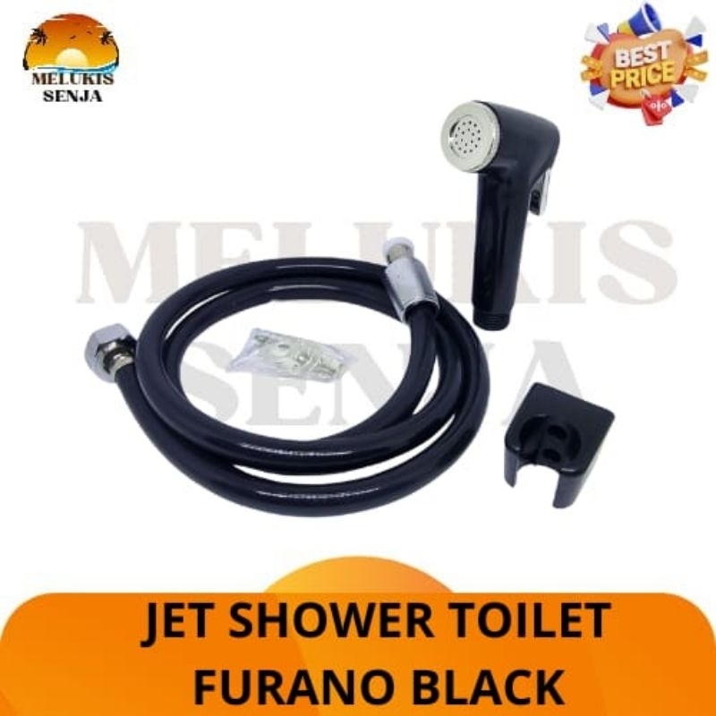 Jual Jet Shower Toilet Cebok WC semprot Bidet Shower Hitam | Shopee ...