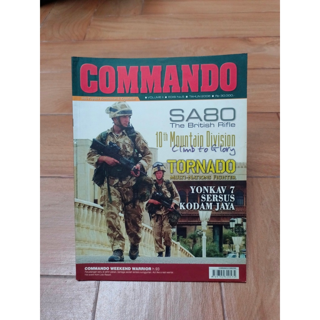 Jual Majalah Commando Edisi No 05 Tahun 2006 - SA80 The British Riffle | Shopee Indonesia