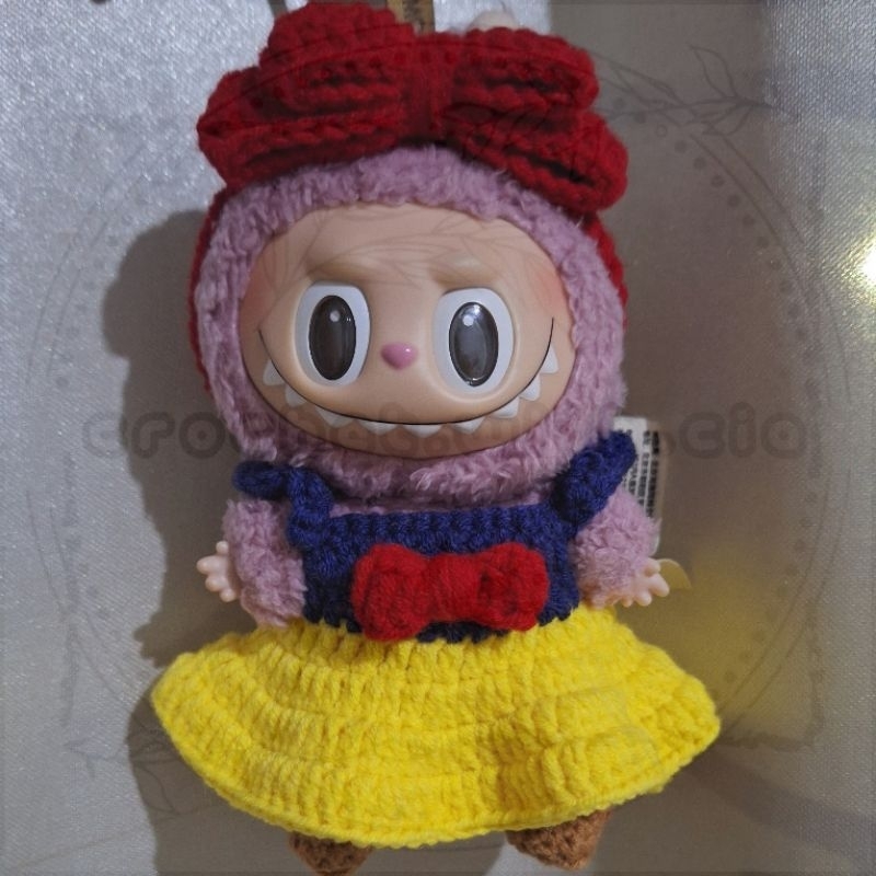 Jual Snow White Labubu Outfit / Set Putri Salju Labubu V1 & V2, Labubu ...