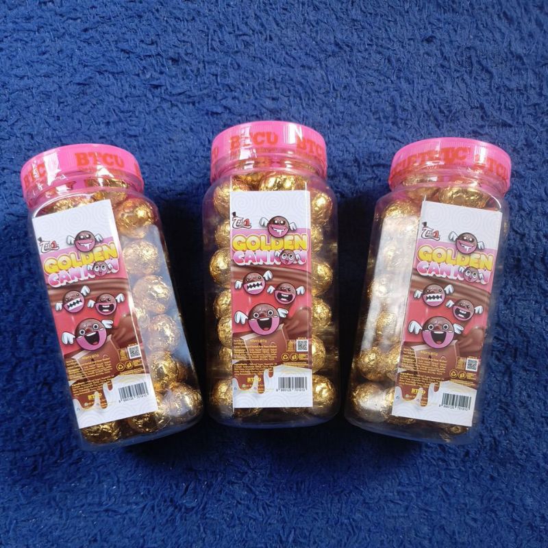 Jual TOBELO GOLDEN BALL/TOBELO GOLDEN CANNON 40pcs | Shopee Indonesia