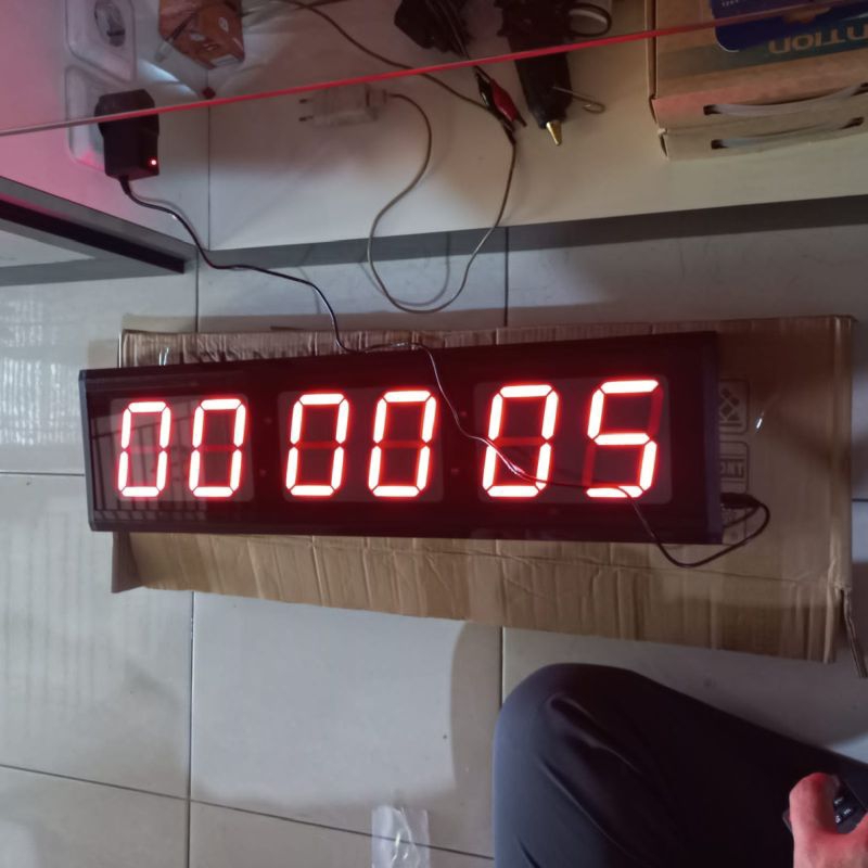 Jual Jam Led Digital Clock Stopwatch Count down Count up Timer ...