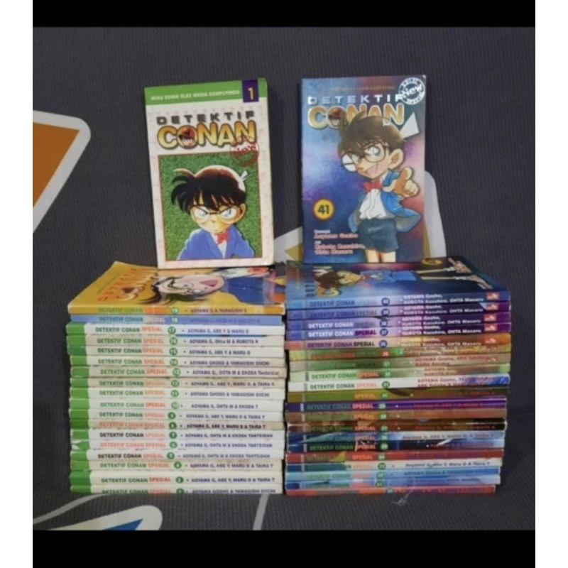 Jual Komik Detektif Conan Spesial Vol 1-40 Satuan Cek Deskripsi Produk | Shopee Indonesia