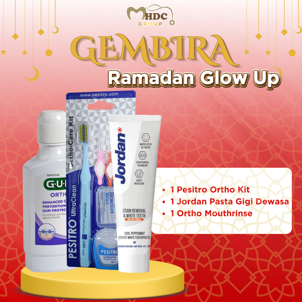 Jual Ramadan Glow Up - Ortho Kit Obat Kumur - perawatan pengguna behel ...