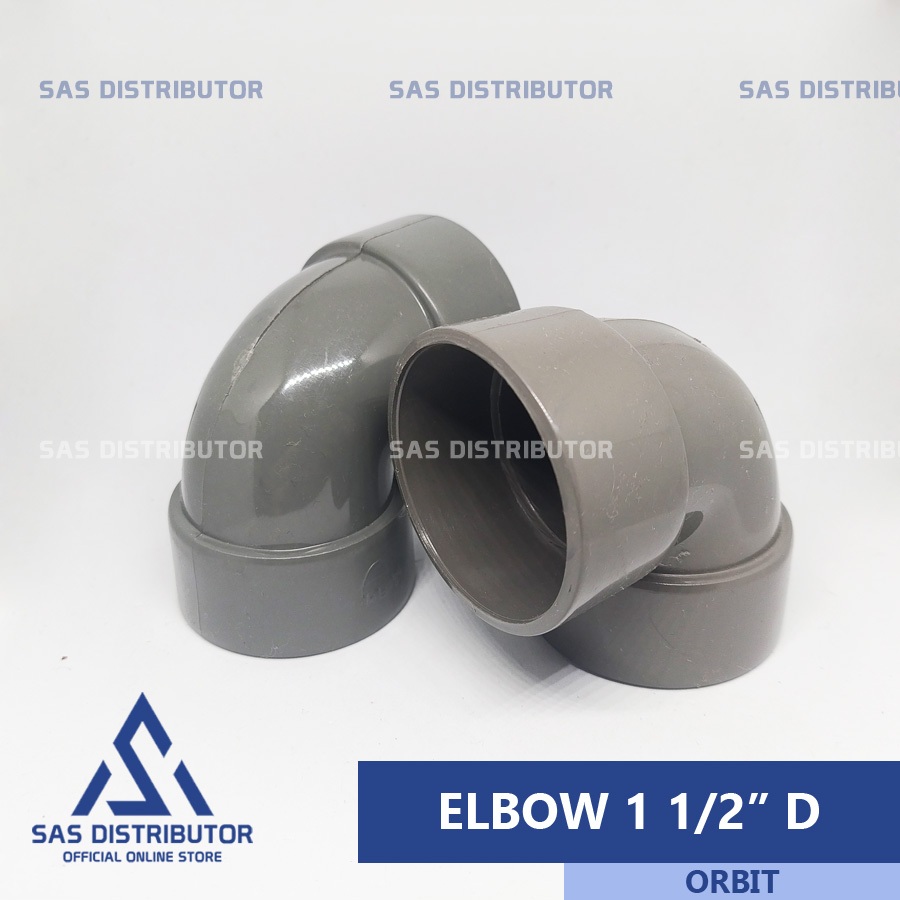 Jual Keni 1 1/2" inch D Orbit / Knee 1 1/2" inch PVC / Elbow 1,5 ...