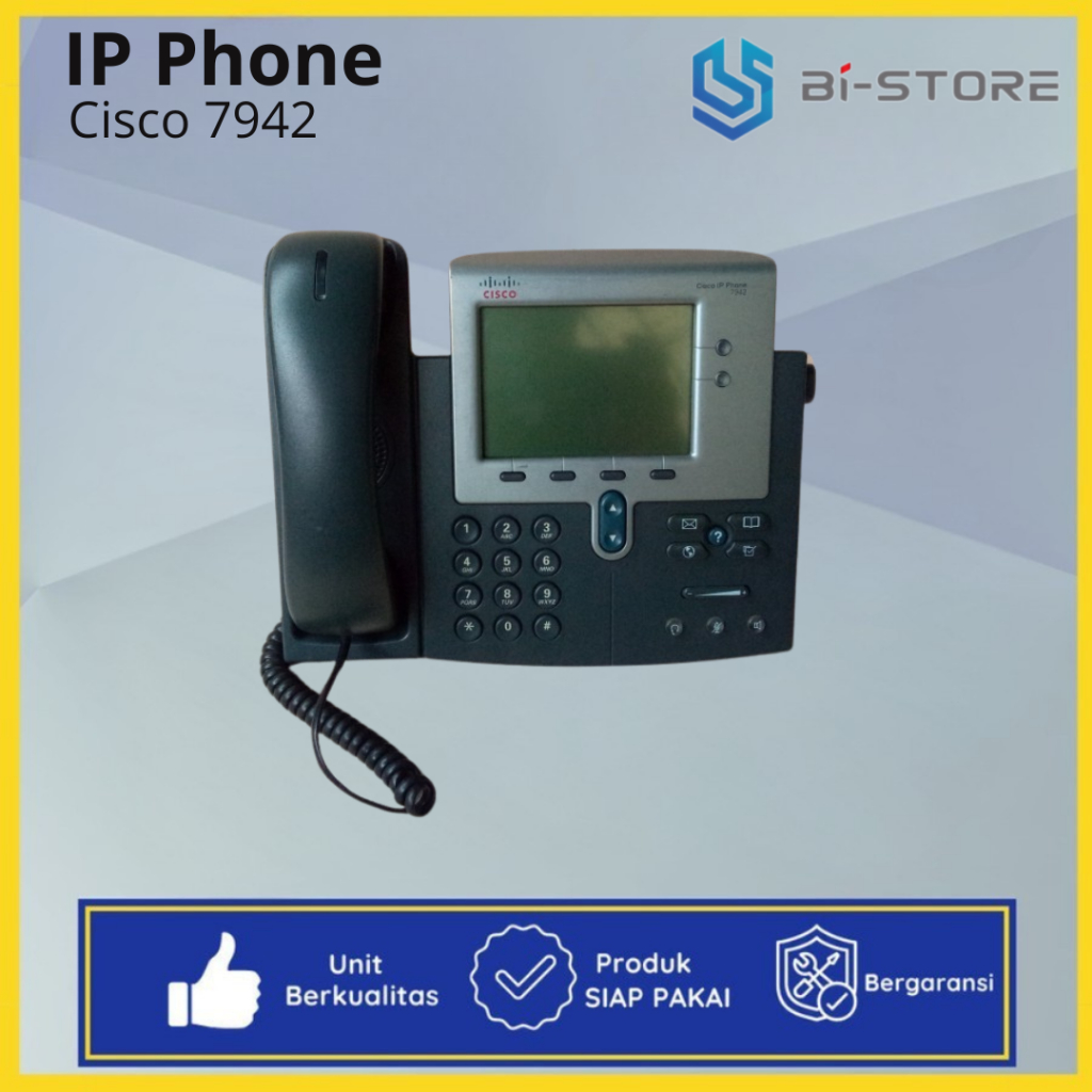 Jual IP Phone Cisco 7942 Unified Ip Phone 7942G | Shopee Indonesia