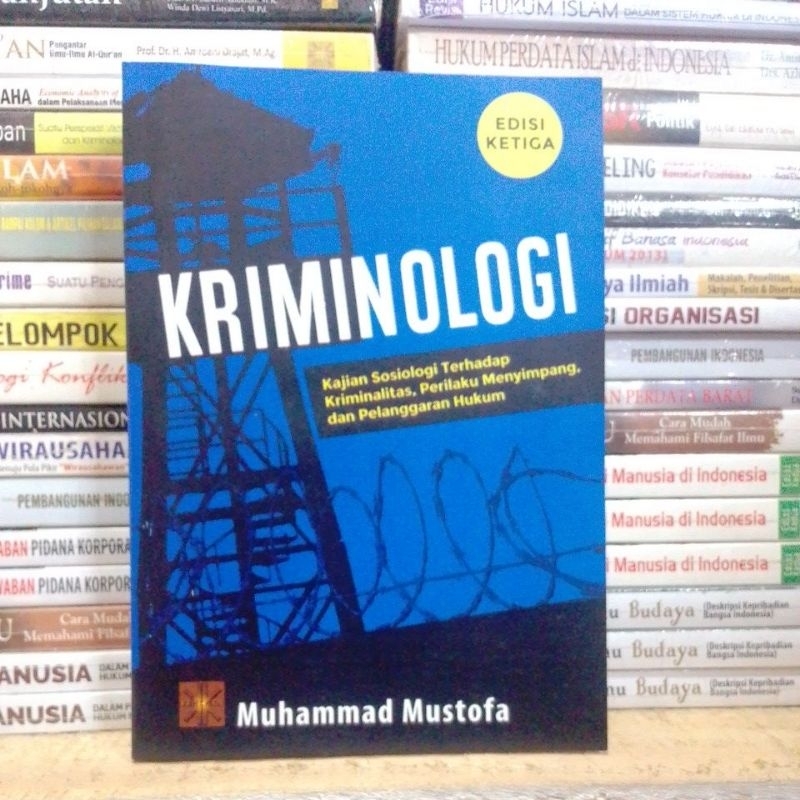 Jual Kriminologi edisi ketiga Muhammad Mustofa | Shopee Indonesia