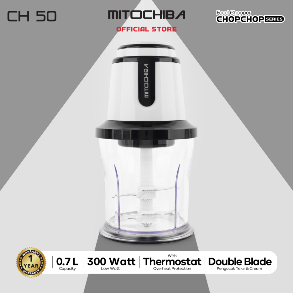 Jual MITOCHIBA Food Chopper CH50 Chopchop Series 0.7L Alat Penghalus ...