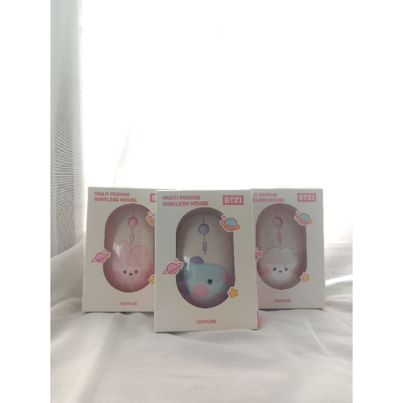 Jual BT21 MININI PAIRING WIRELESS MOUSE OFFICIAL | Shopee Indonesia