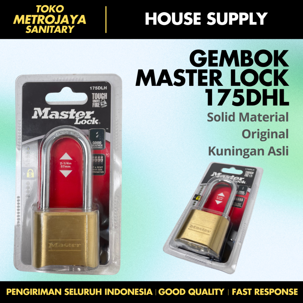 Jual Gembok Master Lock 175 DHL | Shopee Indonesia