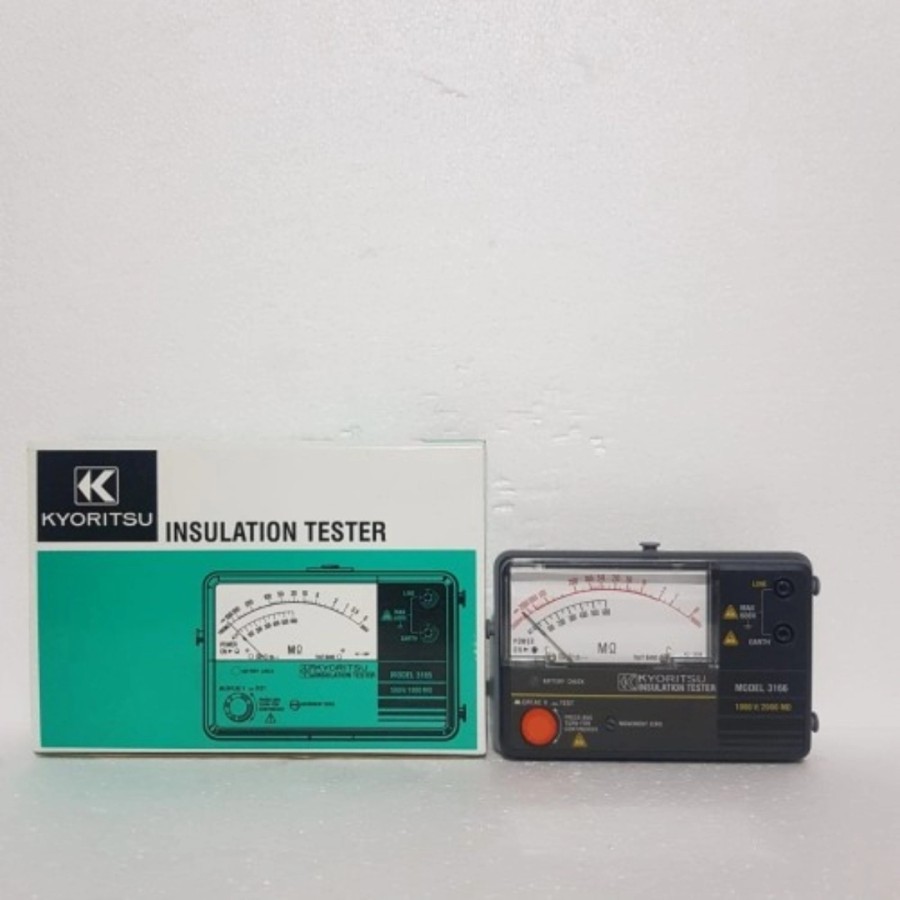 Jual Analog Insulation Tester / Megger Kyoritsu 3165 Ori | Shopee Indonesia
