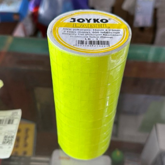 Jual ( Harga 1 slop isi 10 rol kecil ) LB3 Price Label 2 Line / Kertas ...