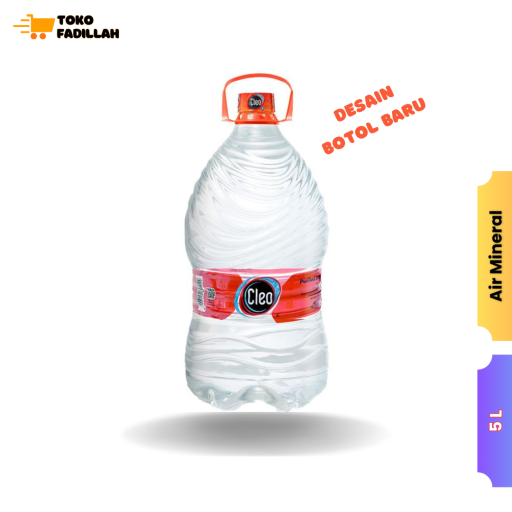 Jual CLEO Air Mineral Galon 5 Liter | Shopee Indonesia