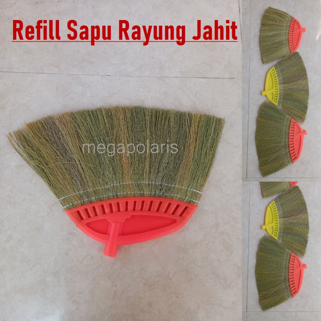 Jual SAPU RAYUNG REFILL, SAPU LANTAI RAYUNG TANPA GAGANG, REFIL SAPU ...