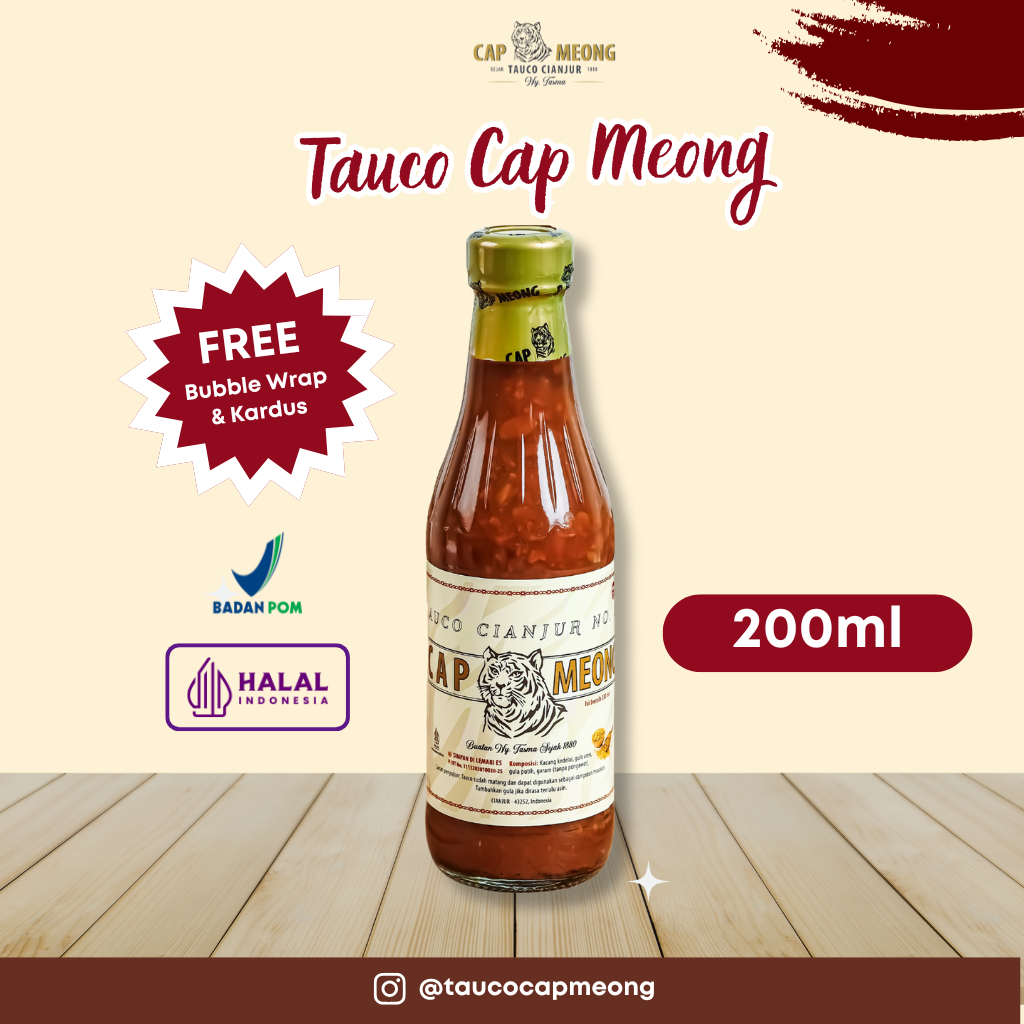 Jual Tauco Cap Meong Nyonya Tasma (isi 200 ml) | TAUCO NO.1 ASLI ...