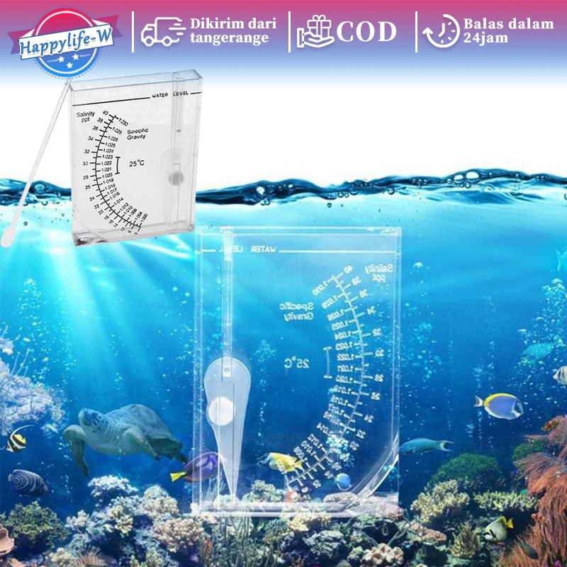 Jual Salt Water Salinity Meter Salinity Hydrometer Pengukur Kadar Garam ...