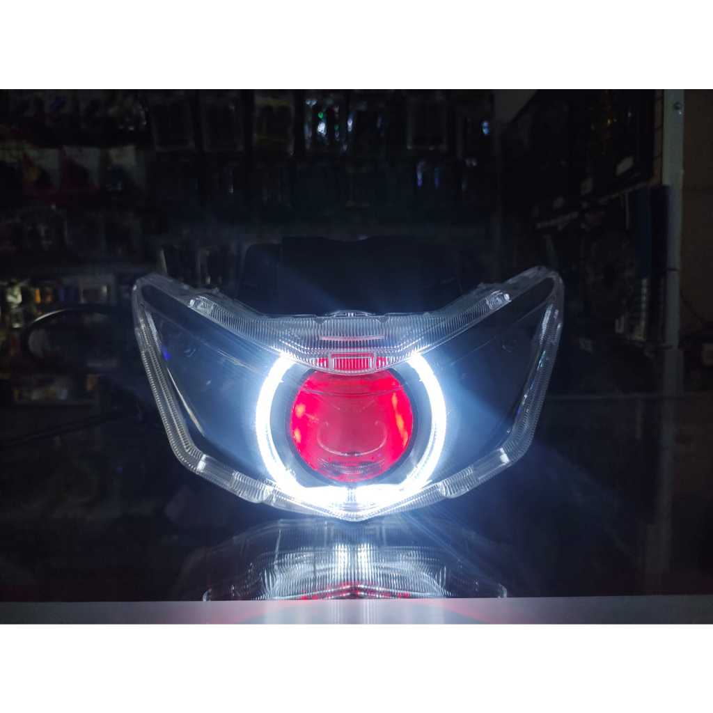 Jual lampu biled beat deluxe icc war fulset headlemp | Shopee Indonesia