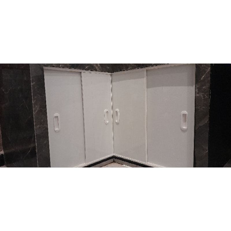 Jual Pintu Geser ( Sliding) Bawah Meja Dapur Murah bahan PVC, Lebar 55 ...
