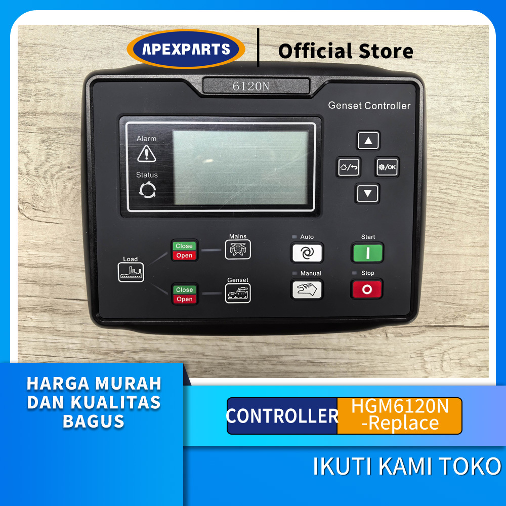 Jual SMARTGEN HGM6120N HGM 6120 N MODULE ATS AMF MODULE GENSET PANEL OEM | Shopee Indonesia