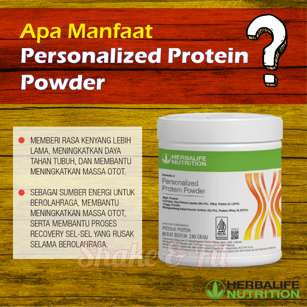 Jual PPP - Personalized Protein Powder (Barcode Dipotong) | Shopee ...