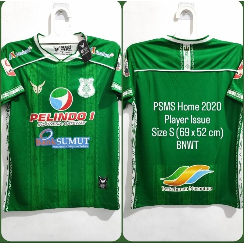 Jual Jersey PSMS Medan home 2020 original Player Issue Lengkap dengan box | Shopee Indonesia