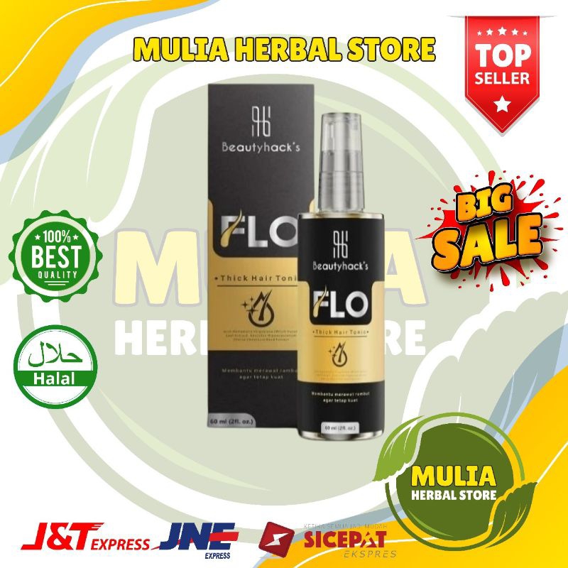 Jual Flo Hair Tonic Penumbuh Rambut Dan Solusi Rambut Rontok | Shopee ...