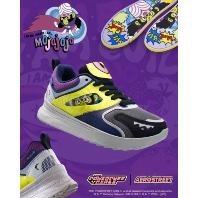 Jual Aerostreet Joker // Looney Tunes // Tactical // Hoops Biru Putih ...