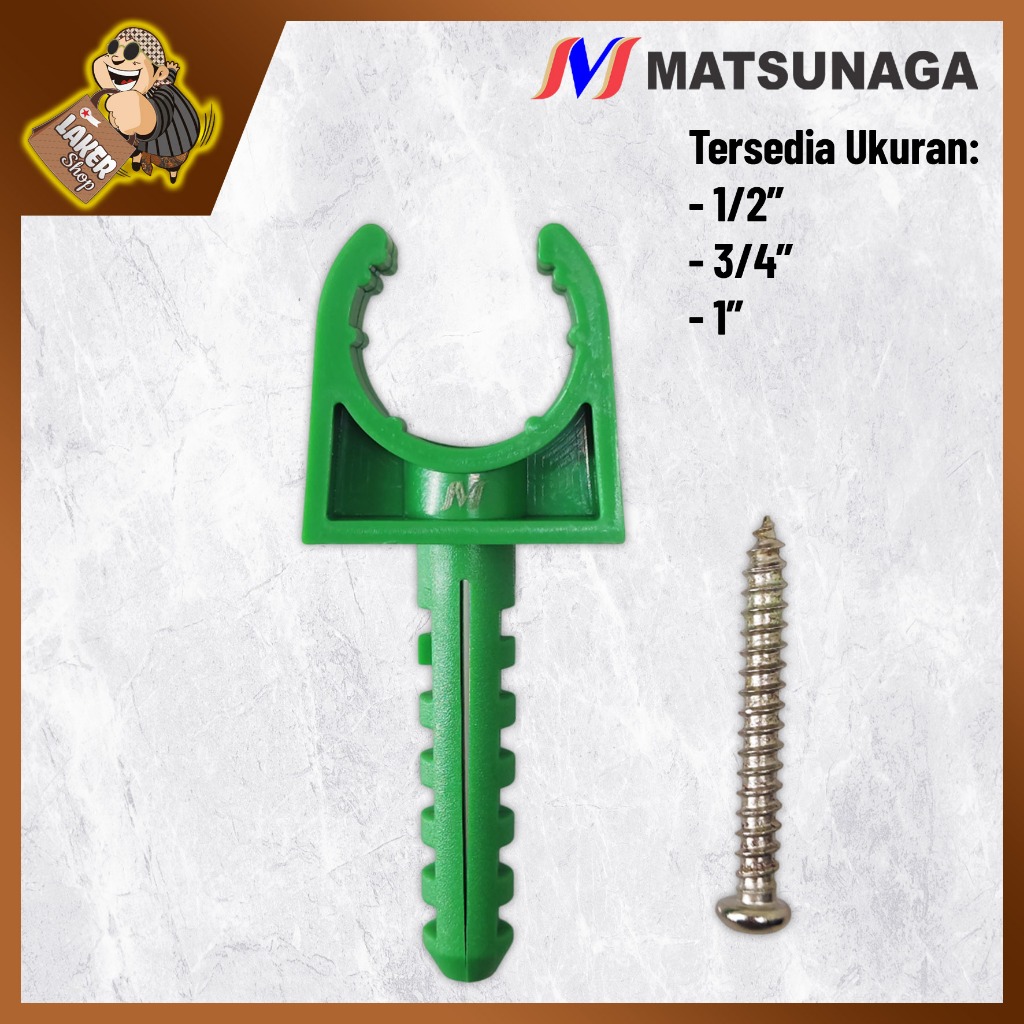 Jual Matsunaga Klem U Pipa PPR 10 PCS | Shopee Indonesia