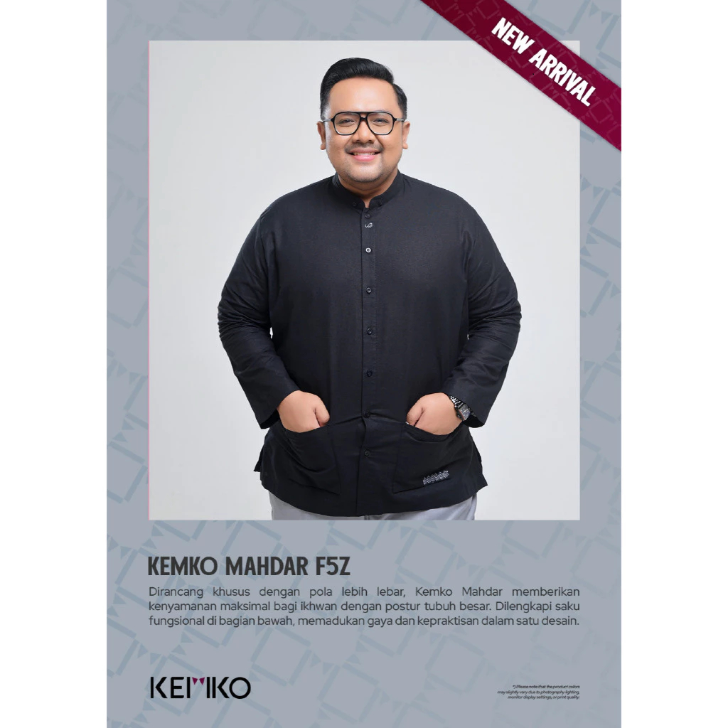 Jual BAJU KOKO JUMBO KEMKO FATHER SIZE MAHDAR BLG | Shopee Indonesia