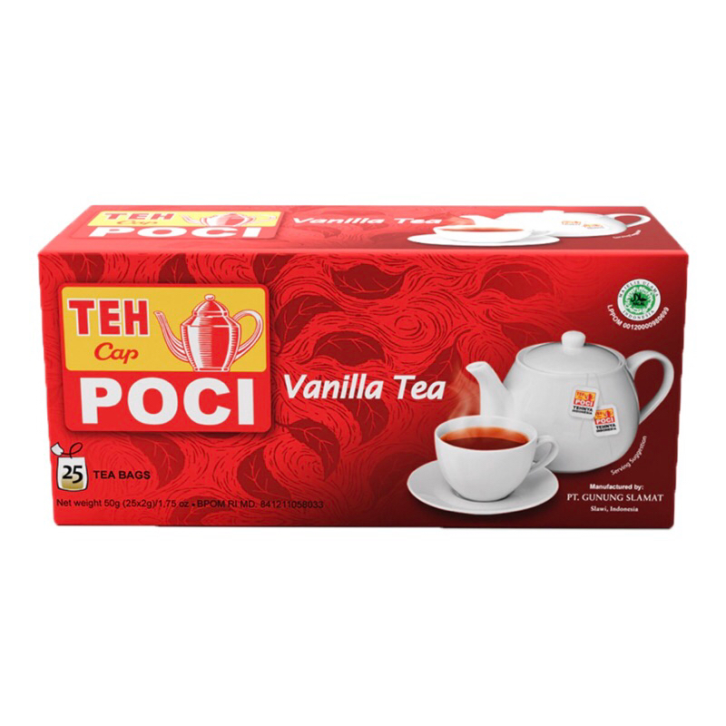 Jual Teh Poci Celup Kotak isi 25pcs / Teh Poci Vanila 25pcs | Shopee ...