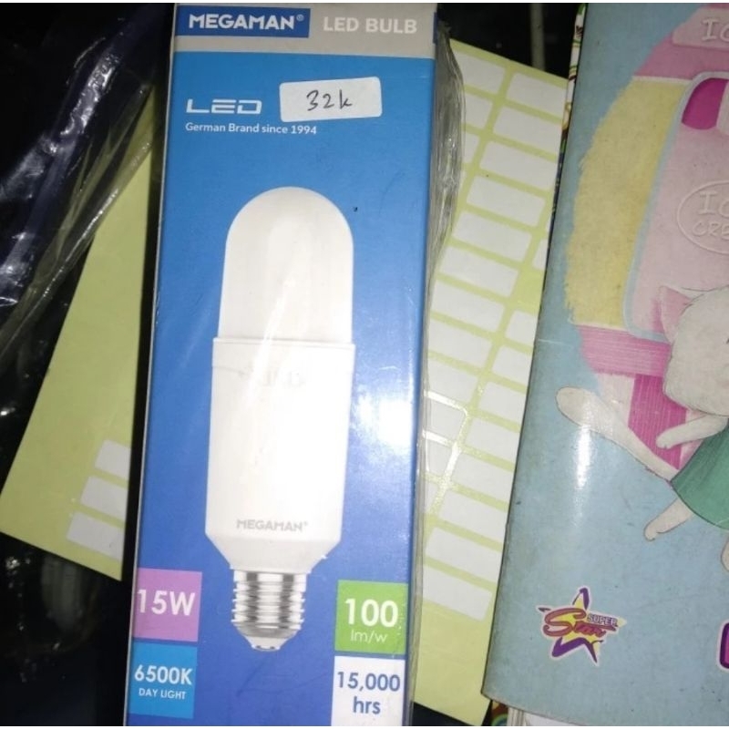 Jual LAMPU LED MEGAMAN 15WATT P-BLUB | Shopee Indonesia