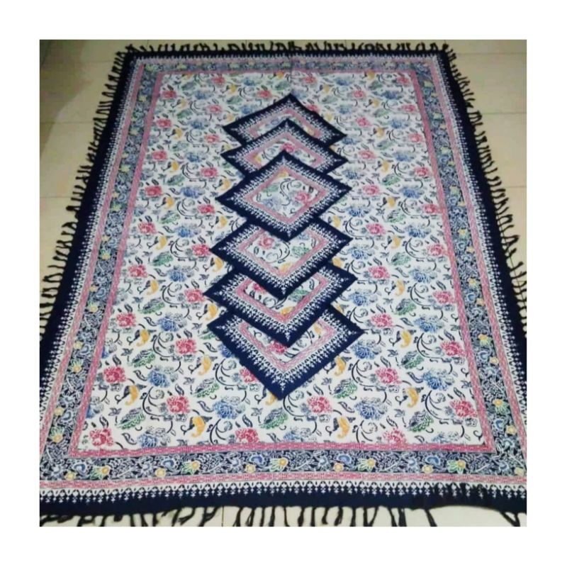 Jual Taplak Meja Makan Batik Cap 4/6/8/12 Kursi FREE Sapu Tangan Khas ...