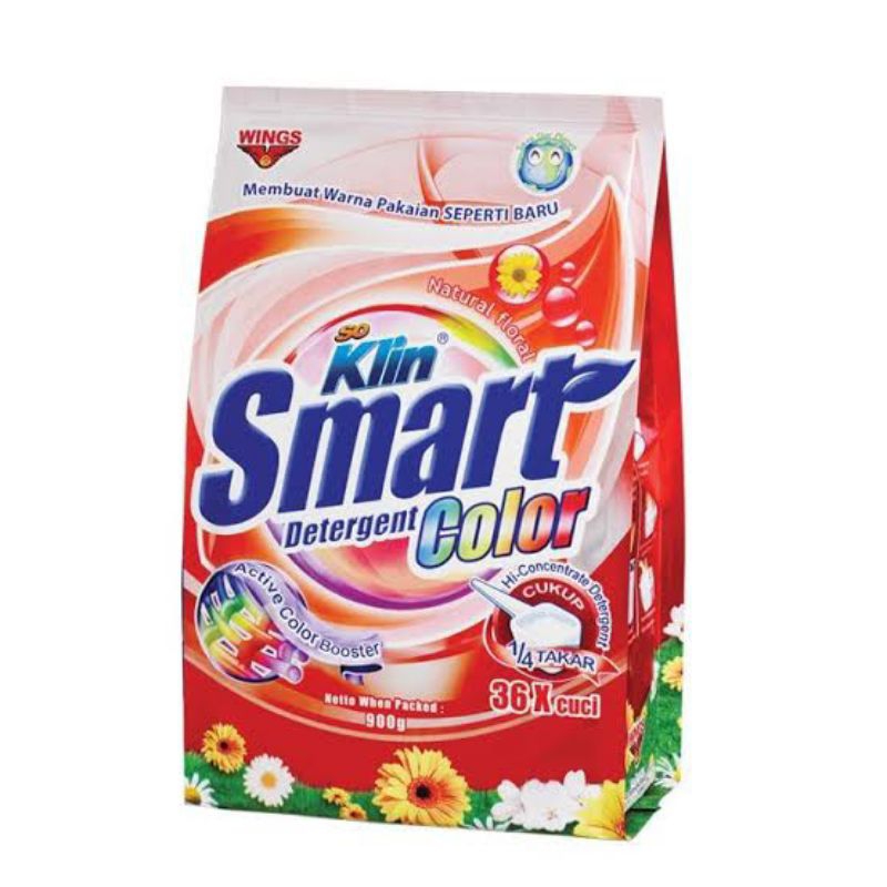 Jual soklin smart detergen color natural floral | Shopee Indonesia