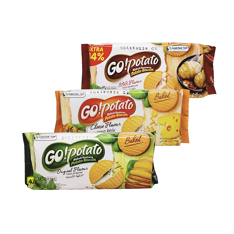 Jual GO Potato Biscuit - Kemasan Pack Kecil | Shopee Indonesia
