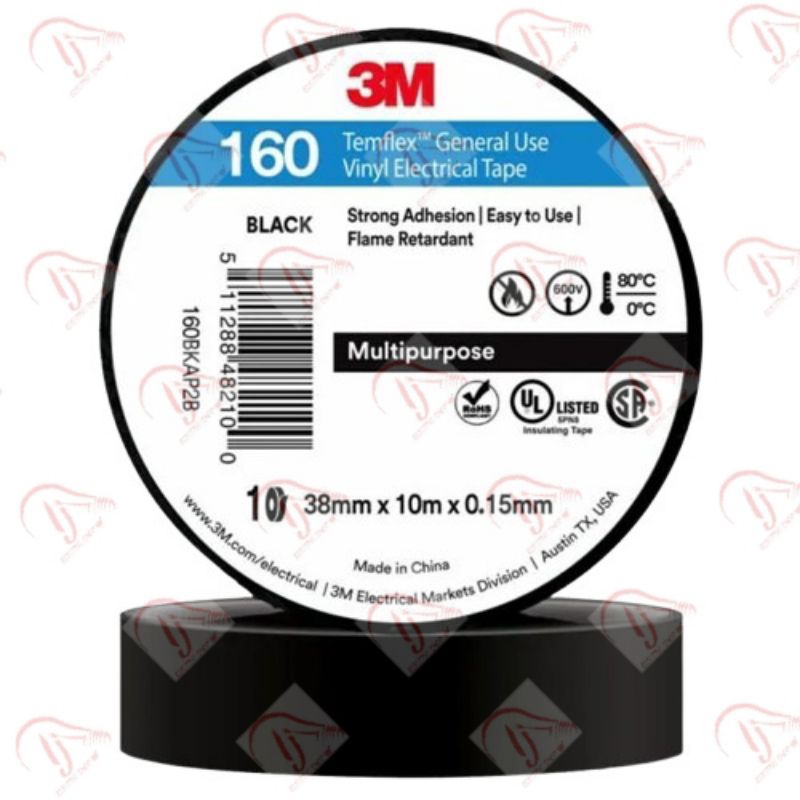 Jual ISOLASI KABEL 3M 160 GU ISOLASI KABEL LISTRIK 3M 160 ISOLASI DUS 3 ...