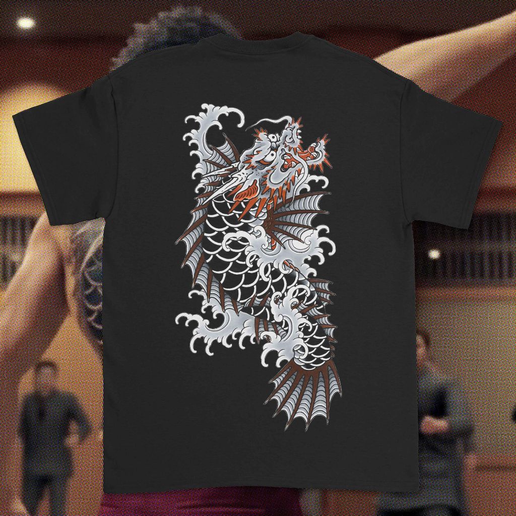 Jual KAOS GAME YAKUZA ICHIBAN KASUGA DRAGONFISH | Shopee Indonesia