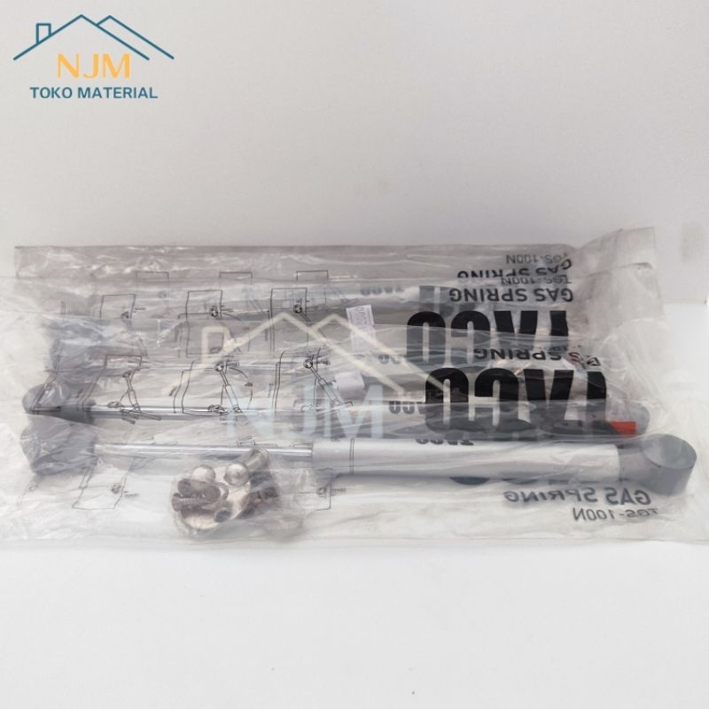 Jual Gas Spring hidrolik Taco 100 N - hidrolik pintu kabinet - jok ...