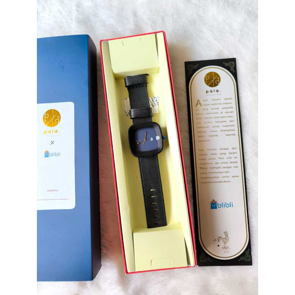 Jual Jam Tangan Pala Nusantara Ayam Cemani pala smartwatch gaya elegan ...