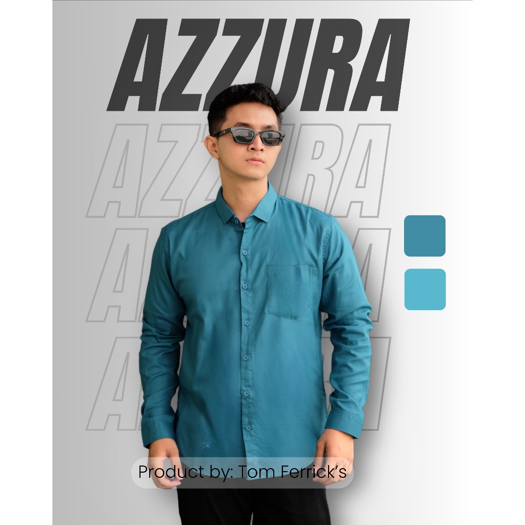 Jual Kemeja Lengan Panjang Pria - Manly Series / Azzura by Tom Ferrick ...