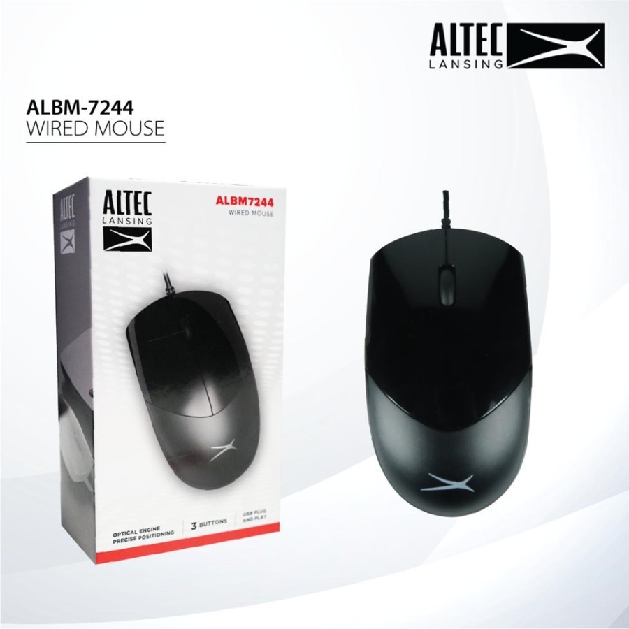 Jual Altec Lansing Mouse Wired ALBM7244 | Shopee Indonesia
