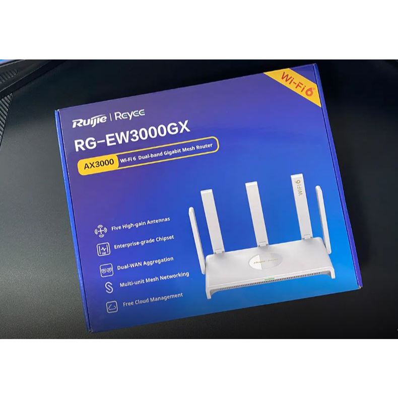 Jual RUIJIE Reyee RG-EW3000GX AX3000 Dual-band WIFI 6 Router Mesh ...