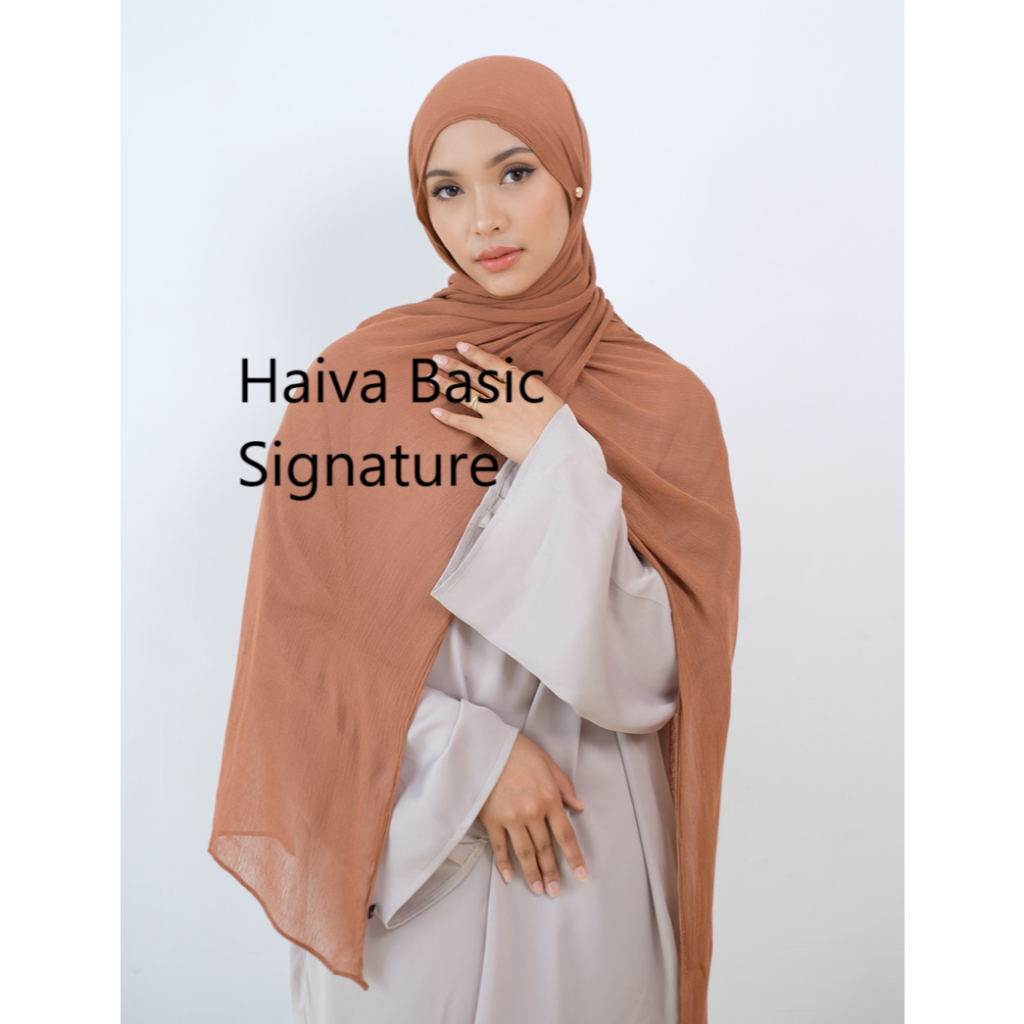 Jual Haiva Basic Signature hijab by Salfalabel | Shopee Indonesia
