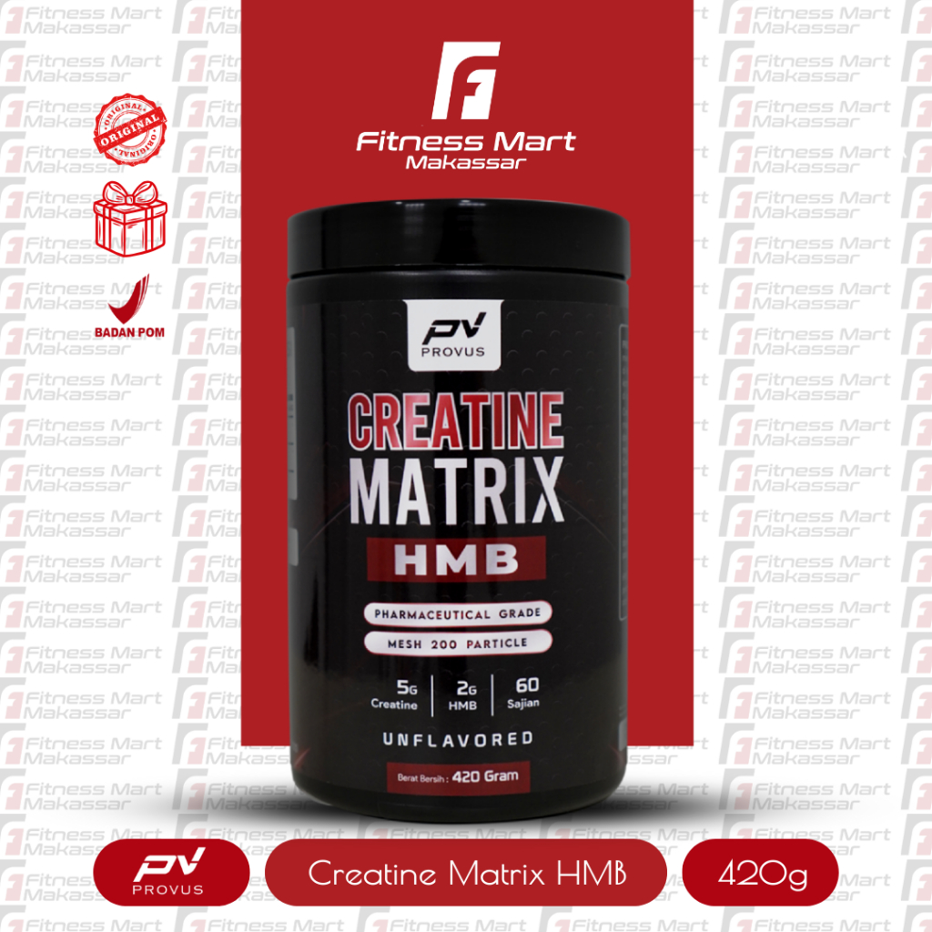 Jual PROVUS CREATINE MATRIX HMB - PROVUS CREATINE HMB 420GR 60 SERVING ...