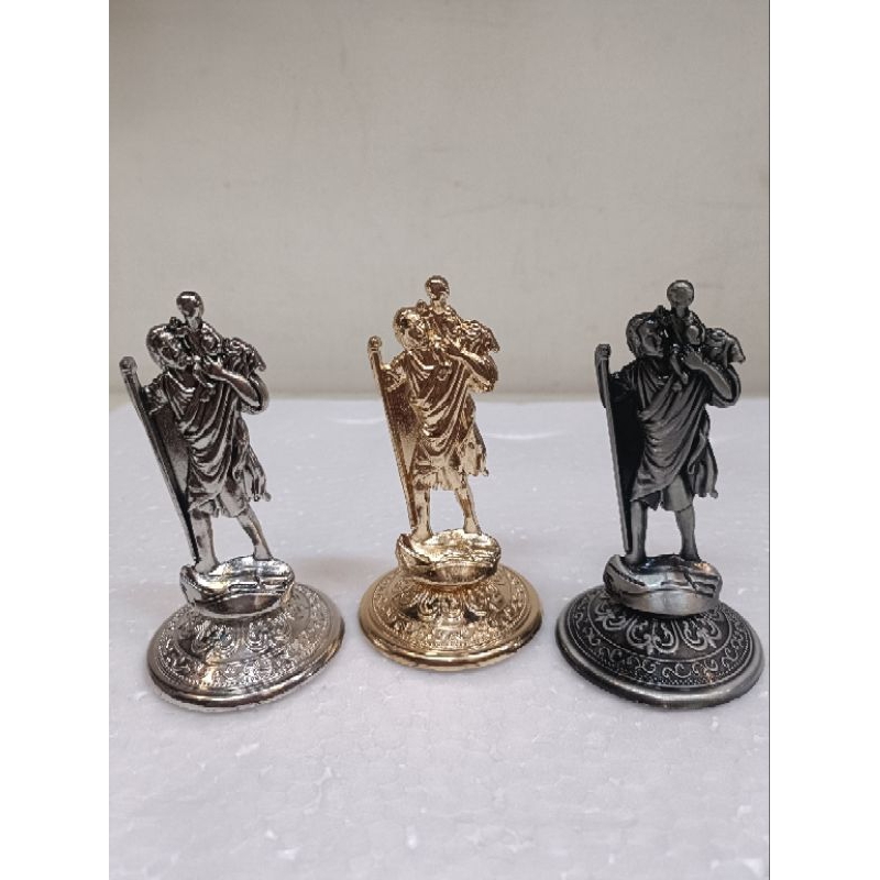Jual Pajangan Santo Kristoforus 9cm M38/5 - Patung Santo Kristoforus ...