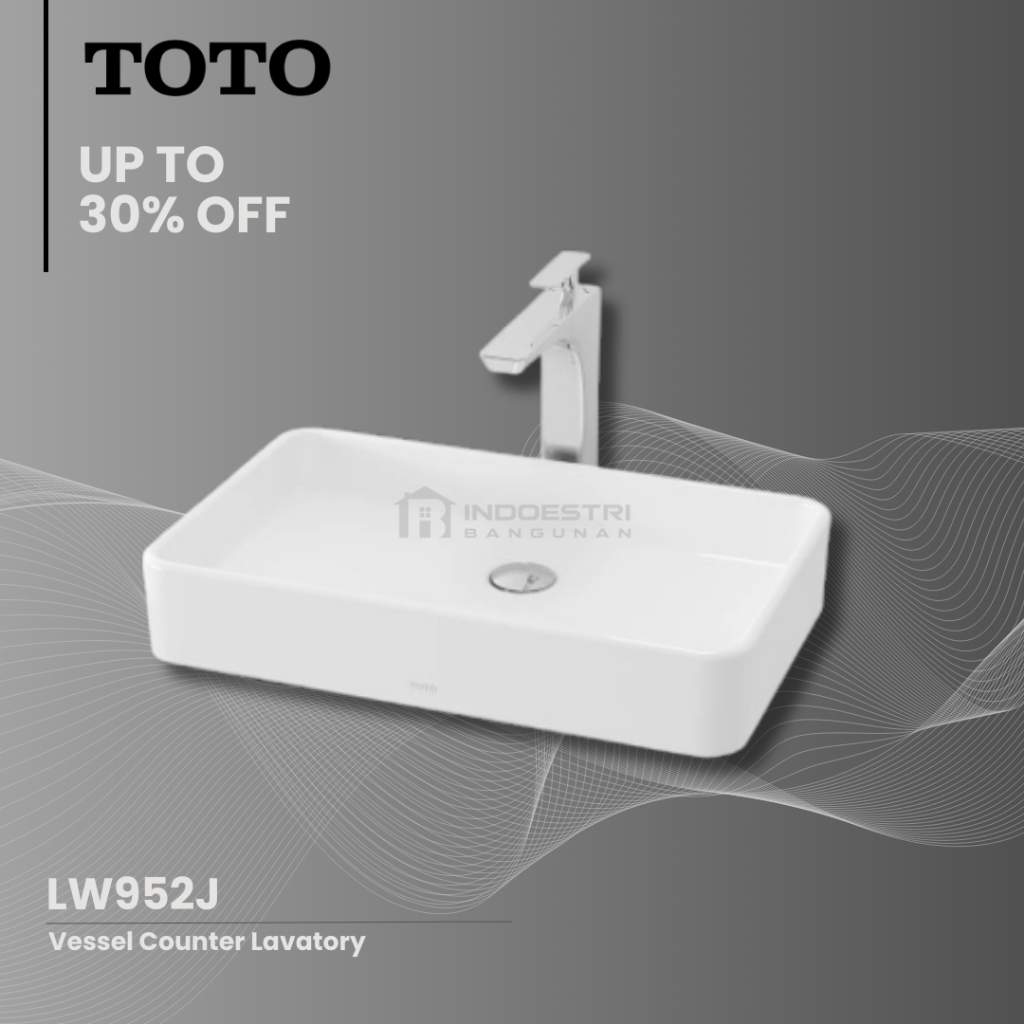 Jual Wastafel TOTO LW 952 J / Wastafel Meja TOTO (Body Only) | Shopee ...