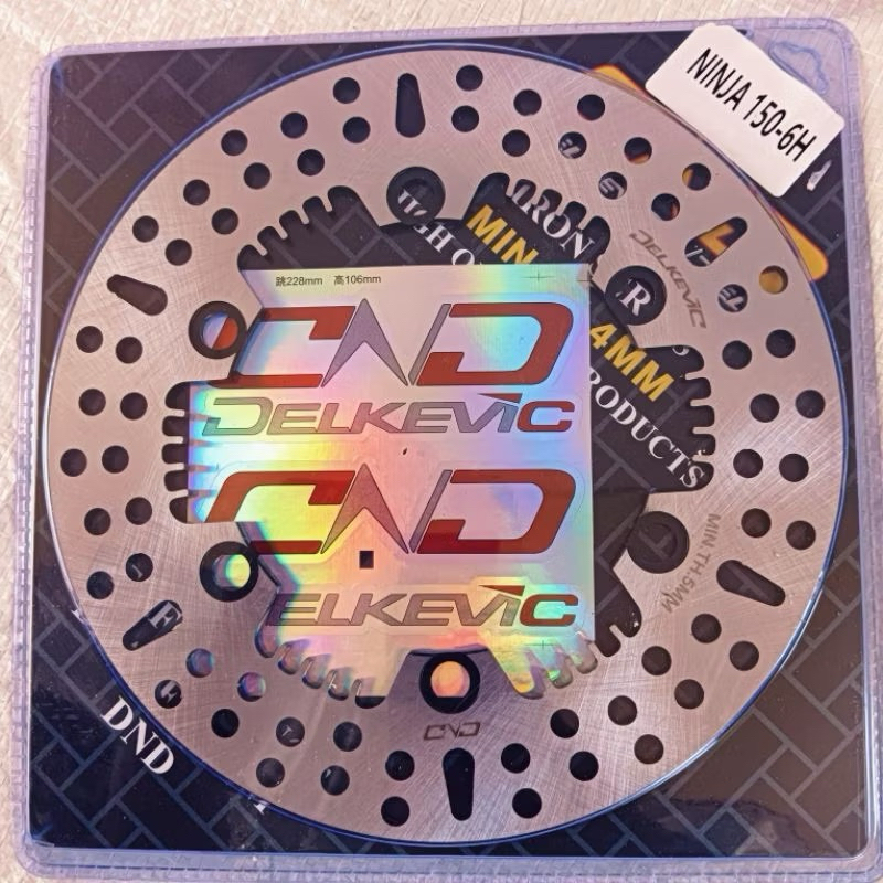 Jual Disc Brake Piringan Cakram belakang delkevic original ninja rr dan ...