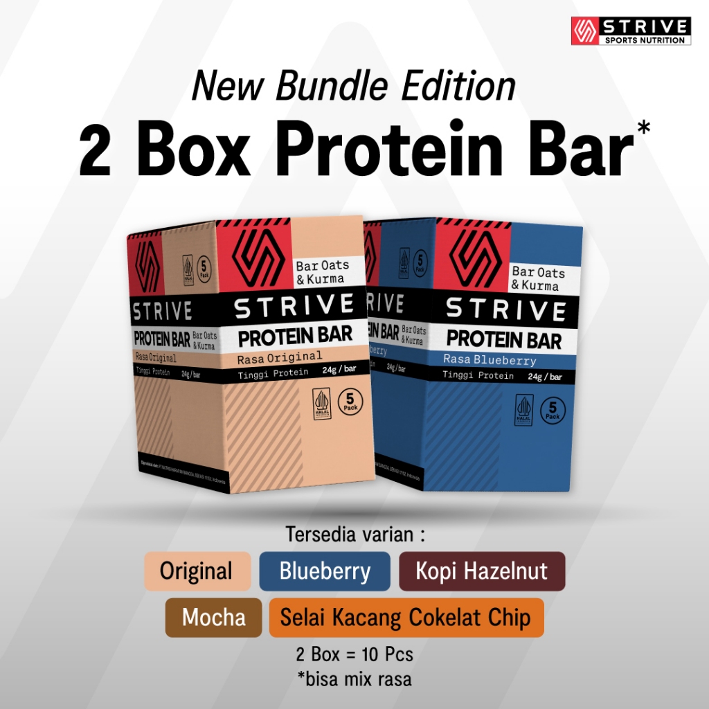 Jual STRIVE Protein Bundle Edition | Shopee Indonesia