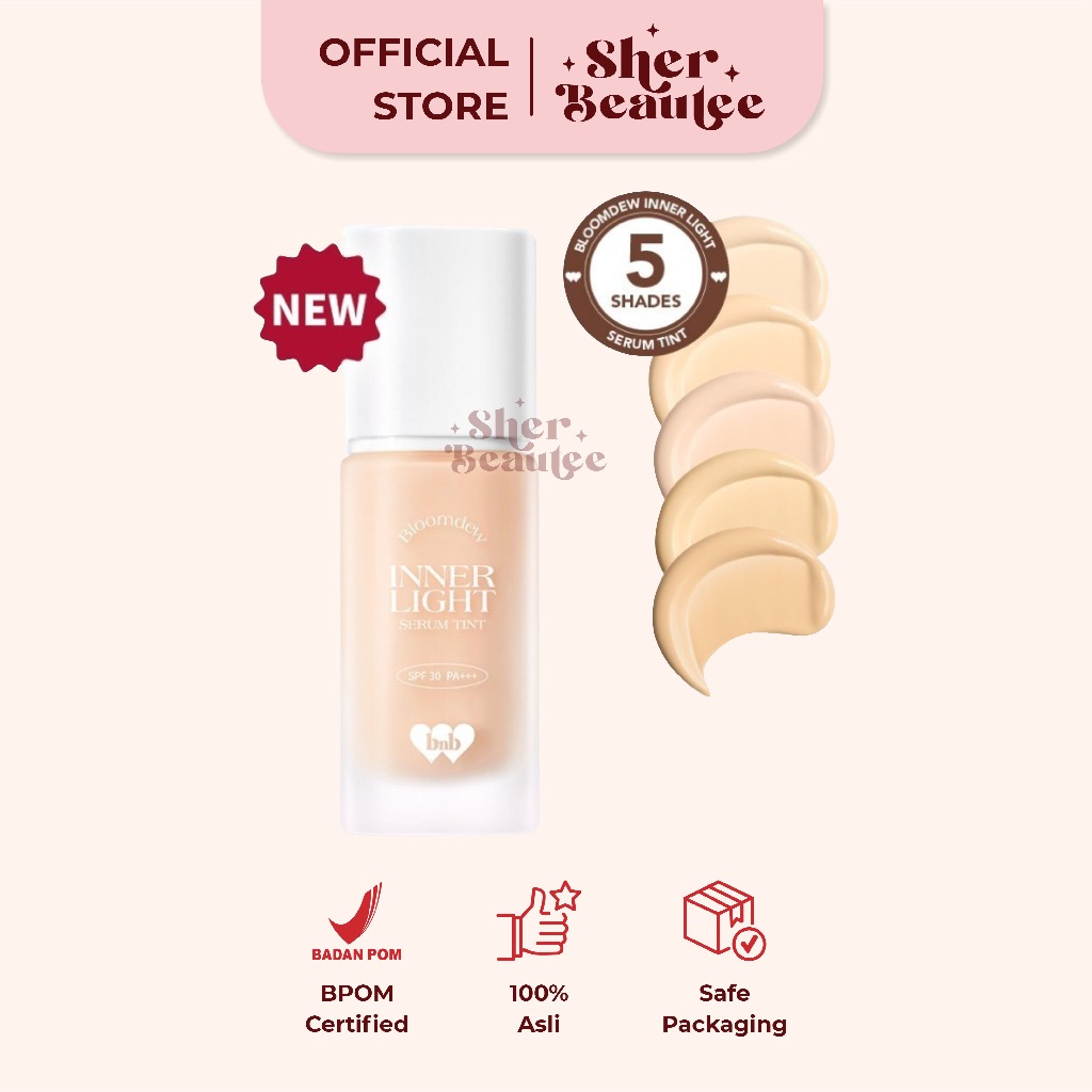 Jual [NEW LAUNCH] BNB barenbliss Bloomdew Inner Light Serum Tint SPF 30 PA++++ - SkinTint Glowy ...