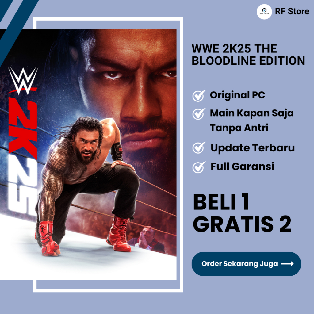 Jual WWE 2K25 The Bloodline Edition Original Game PC | Shopee Indonesia